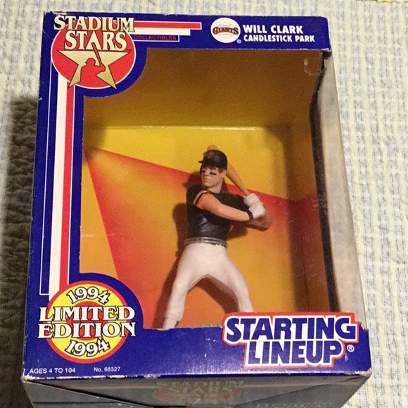 (Kenner) Starting Line up | Toys | Starting Line Up Will Clark ...